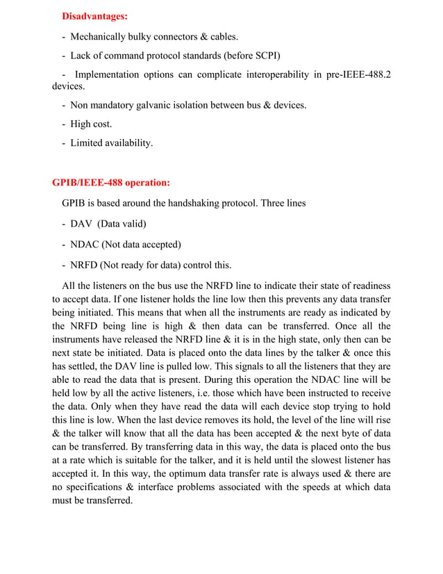 IEEE-488 | PDF | Computer Networking | Computing