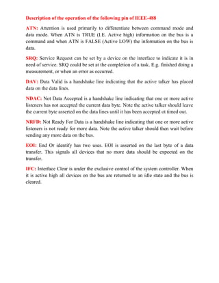 IEEE-488 | PDF | Computer Networking | Computing