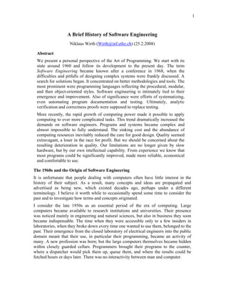 Software Engineering | PDF | Programming Languages | Computing