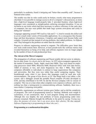 Software Engineering | PDF | Programming Languages | Computing