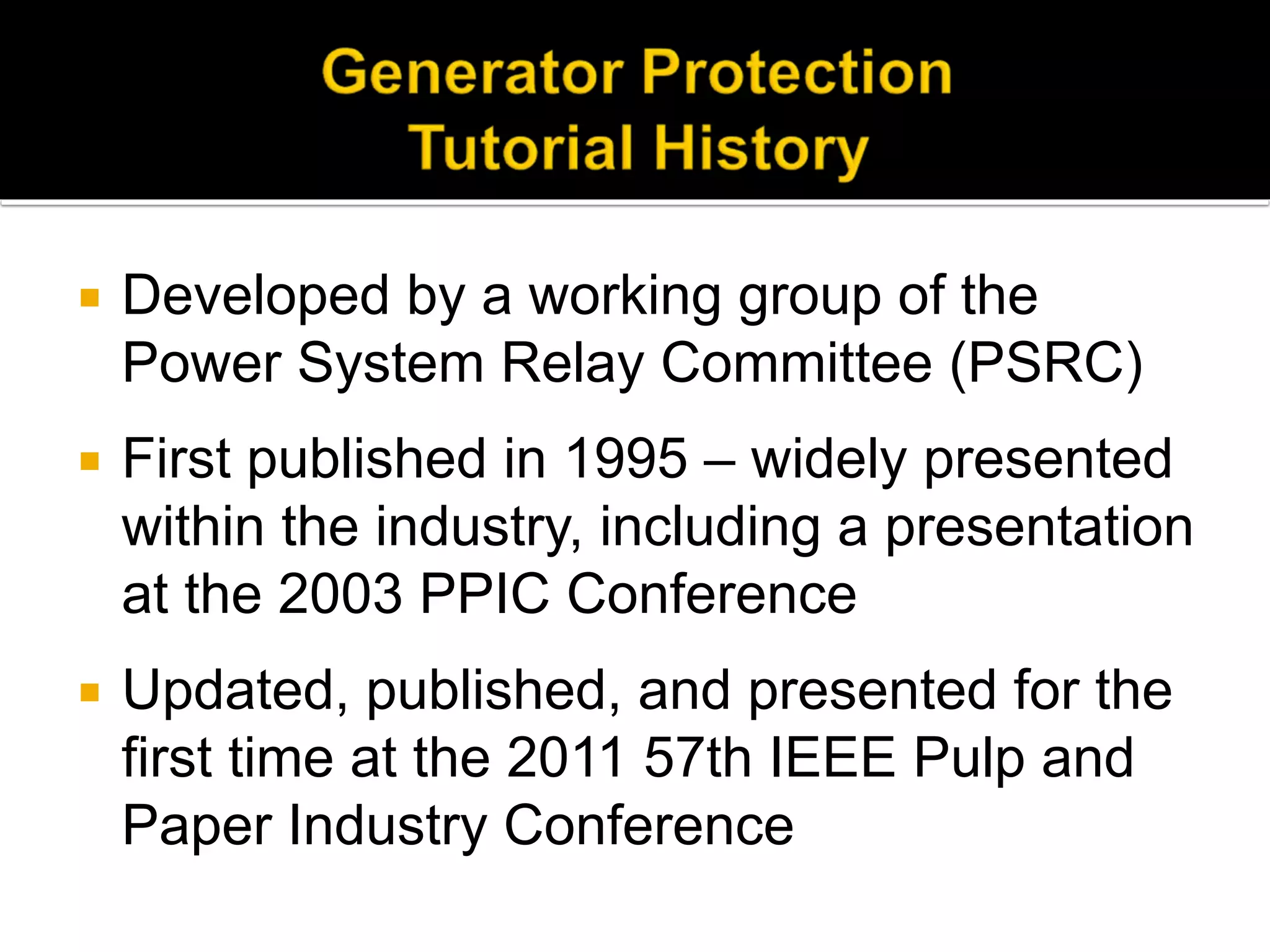 ieee-generator-protection-tutorial-presentation.pdf | Power and Energy ...