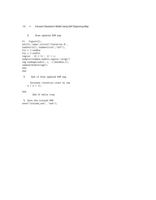 IEEE- Intrusion Detection Model using Self Organizing Map | PDF