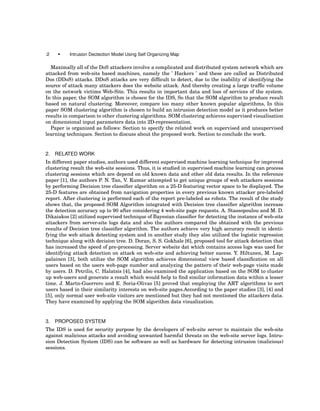 IEEE- Intrusion Detection Model using Self Organizing Map | PDF
