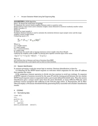 IEEE- Intrusion Detection Model using Self Organizing Map | PDF