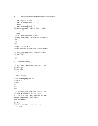 IEEE- Intrusion Detection Model using Self Organizing Map | PDF