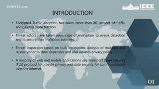 IEEE Connect 2020 Novel TLS signature extraction for Encrypted malware detection | PPT