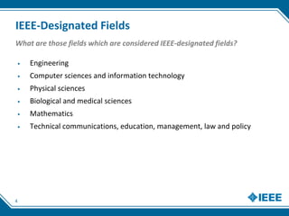 IEEE Senior Member Elevation - North Saskatchewan Section | PPTX