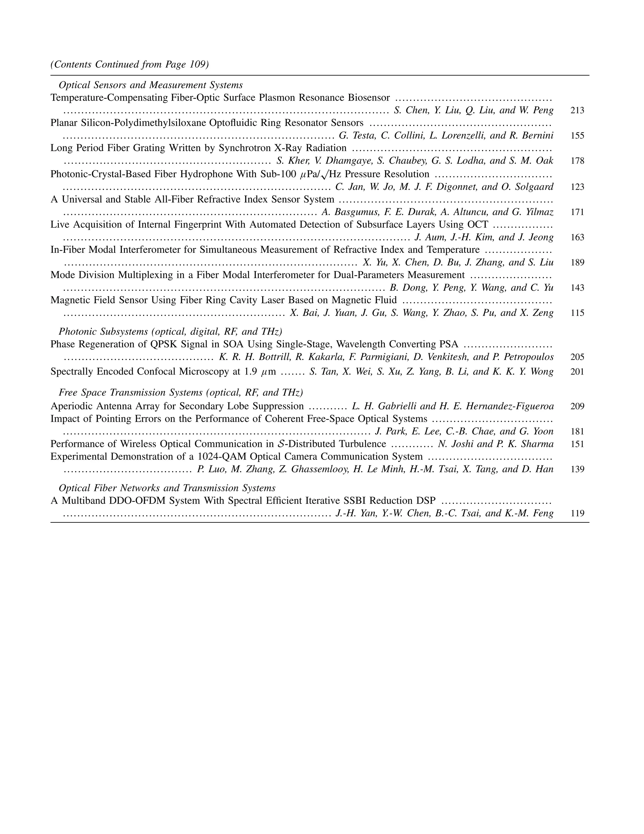 IEEE Photonics Technology Letters vol 8 2016 [table of content only] | PDF