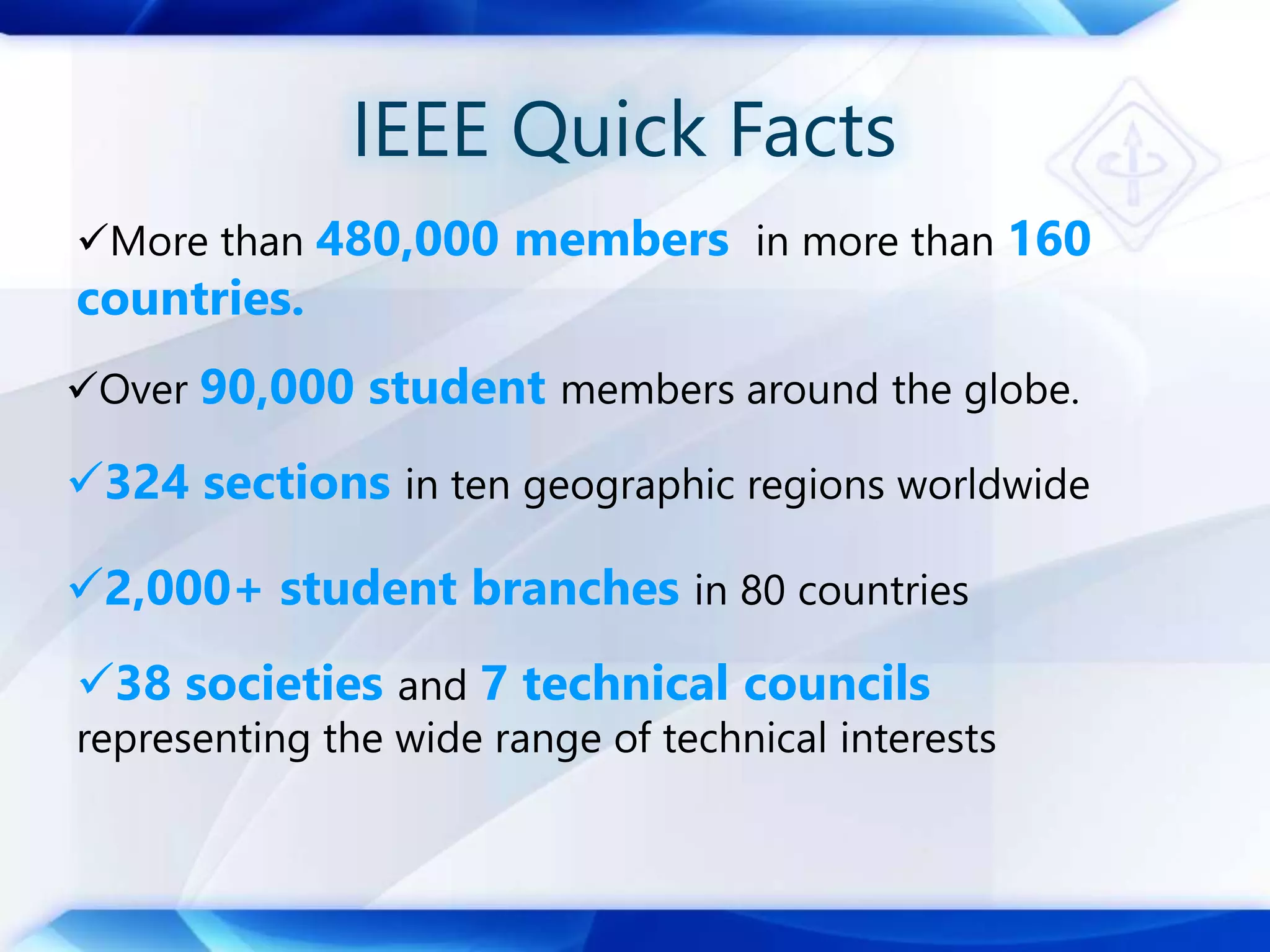 Benefits of IEEE | PPTX