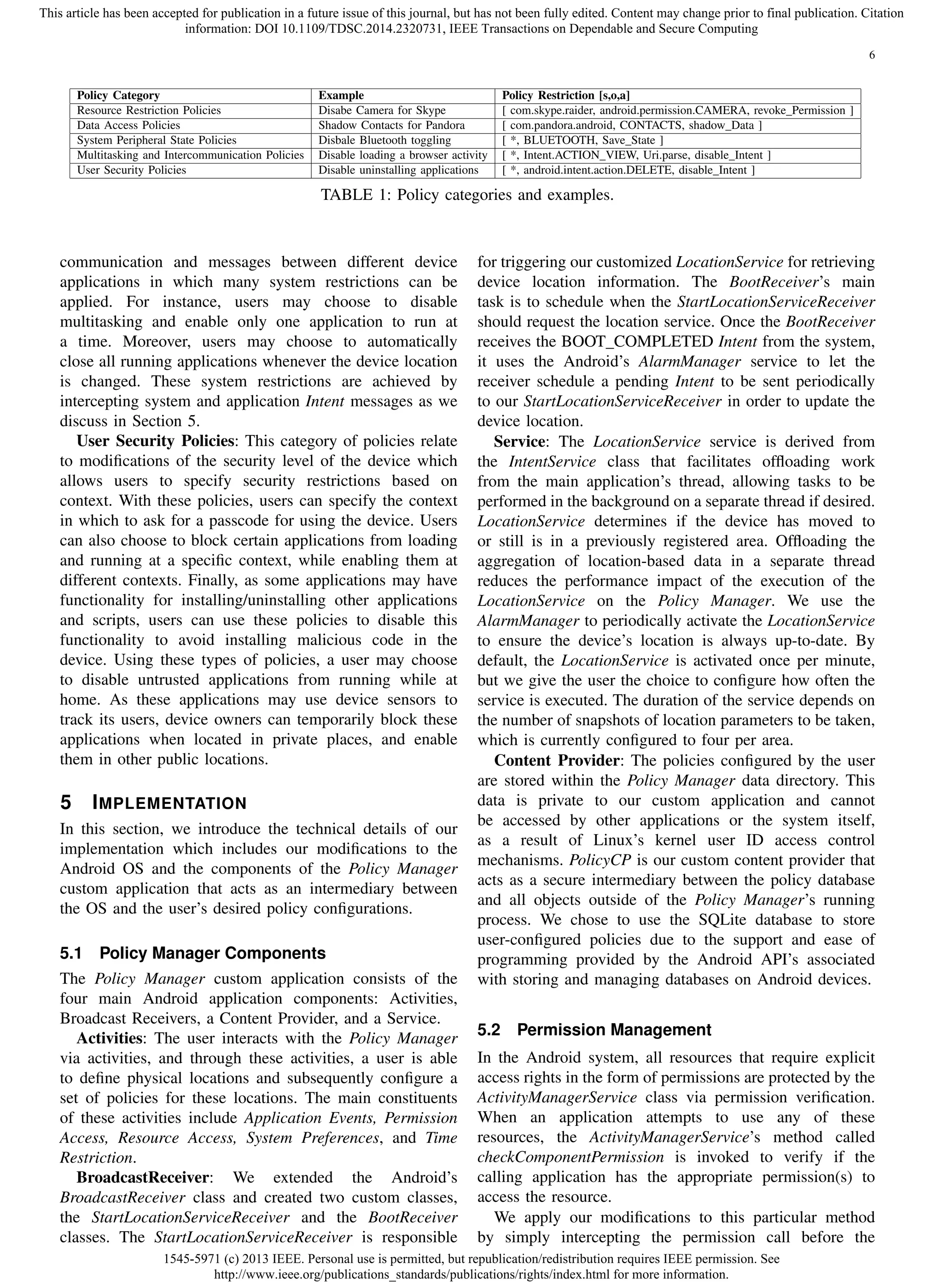 Ieee project-2014-2015-context-based-access-control-systems | PDF