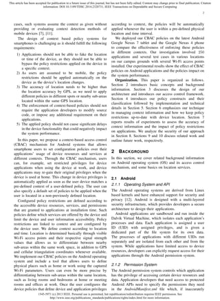 Ieee project-2014-2015-context-based-access-control-systems | PDF