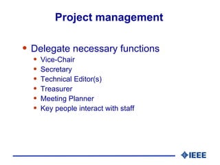 IEEE Project Management | PPT