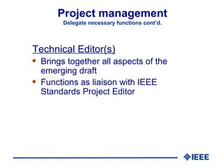IEEE Project Management | PPT