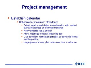 IEEE Project Management | PPT