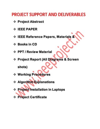 IEEE Projects 2013 For ME Cse Seabirds ( Trichy, Thanjavur, Karur, Perambalur ) | PPT