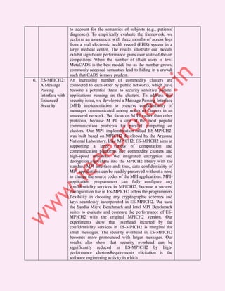 IEEE Projects 2012 Titles For Cse @ Seabirds ( Chennai, Pondicherry ...