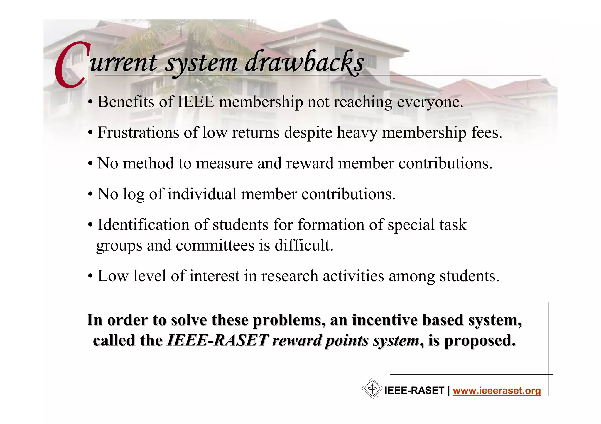 IEEE-RASET Reward Points | PDF
