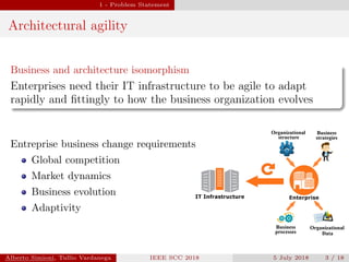 In pursuit of architectural agility: experimenting with microservices | PDF