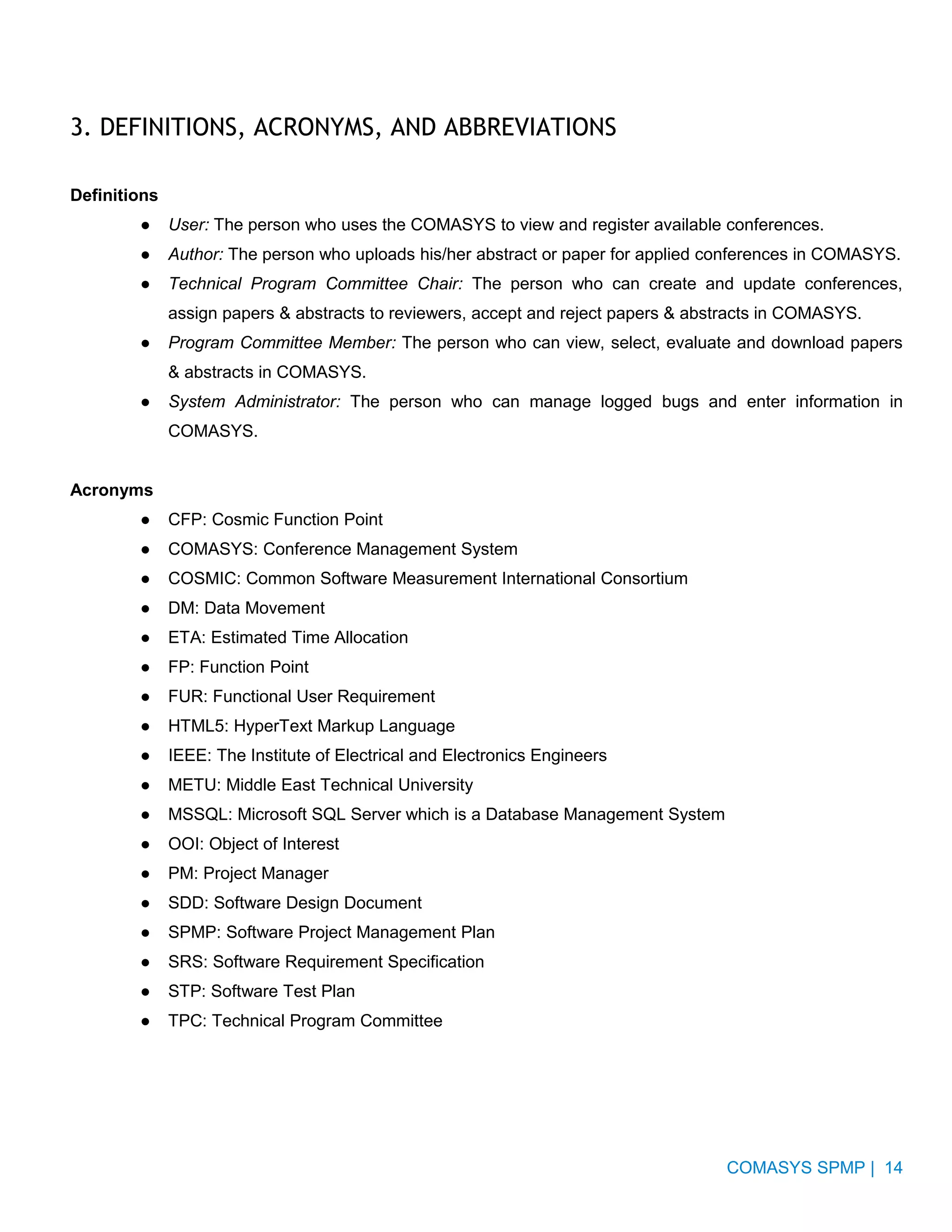 Software Project Management Plan | PDF