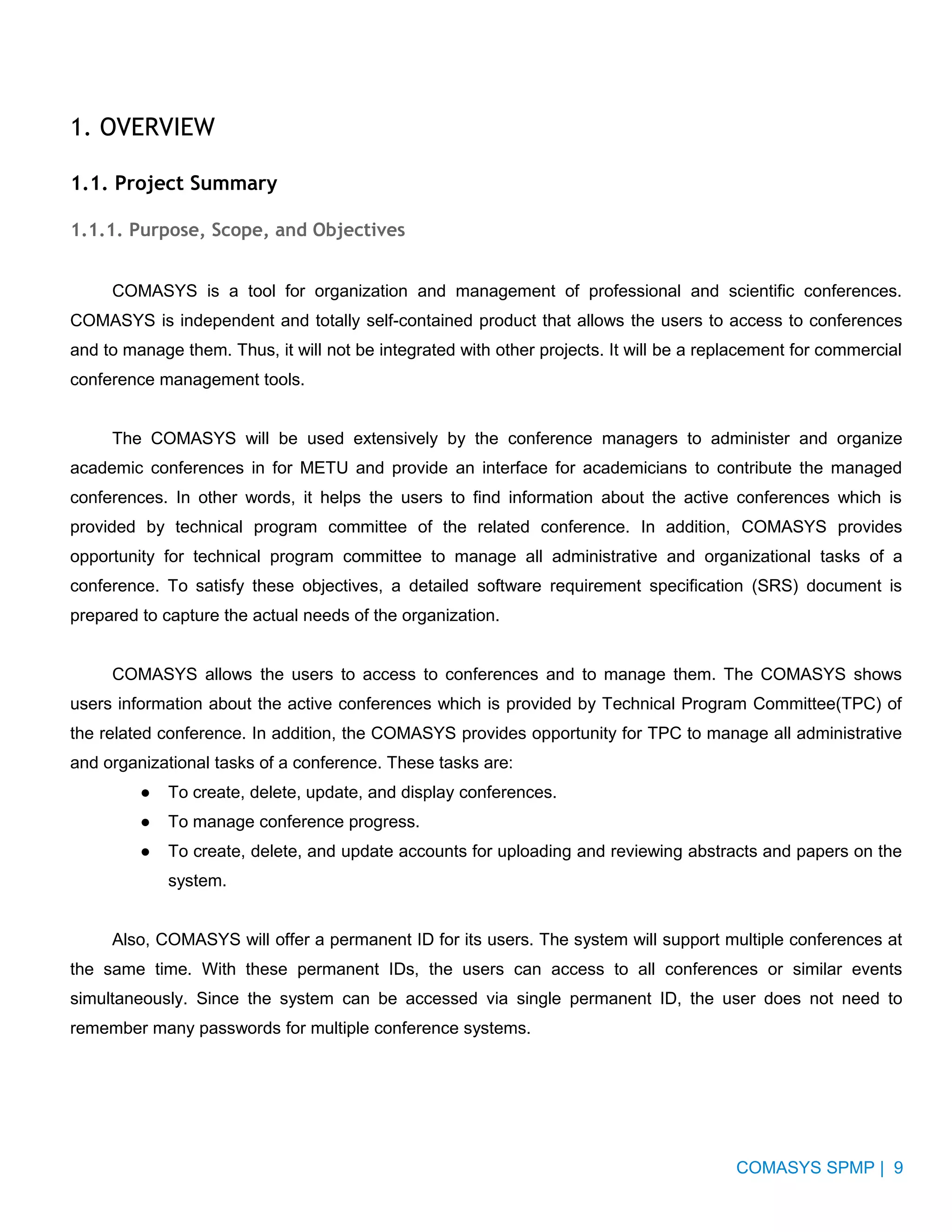 Software Project Management Plan | PDF