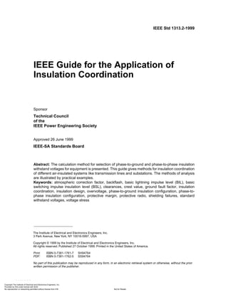 Ieee std-1313-2-1999 | PDF