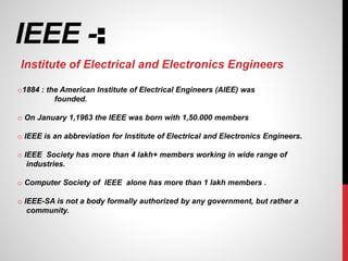 IEEE presentation | PPT
