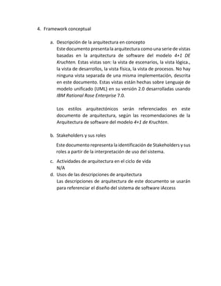 IEEE 1471-2000: Documento de arquitectura de software | PDF