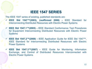 IEEE 1547 | PPTX