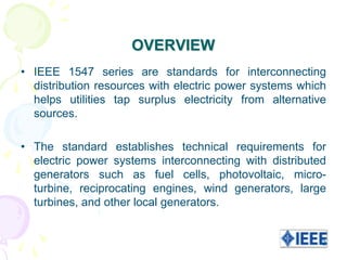IEEE 1547 | PPTX