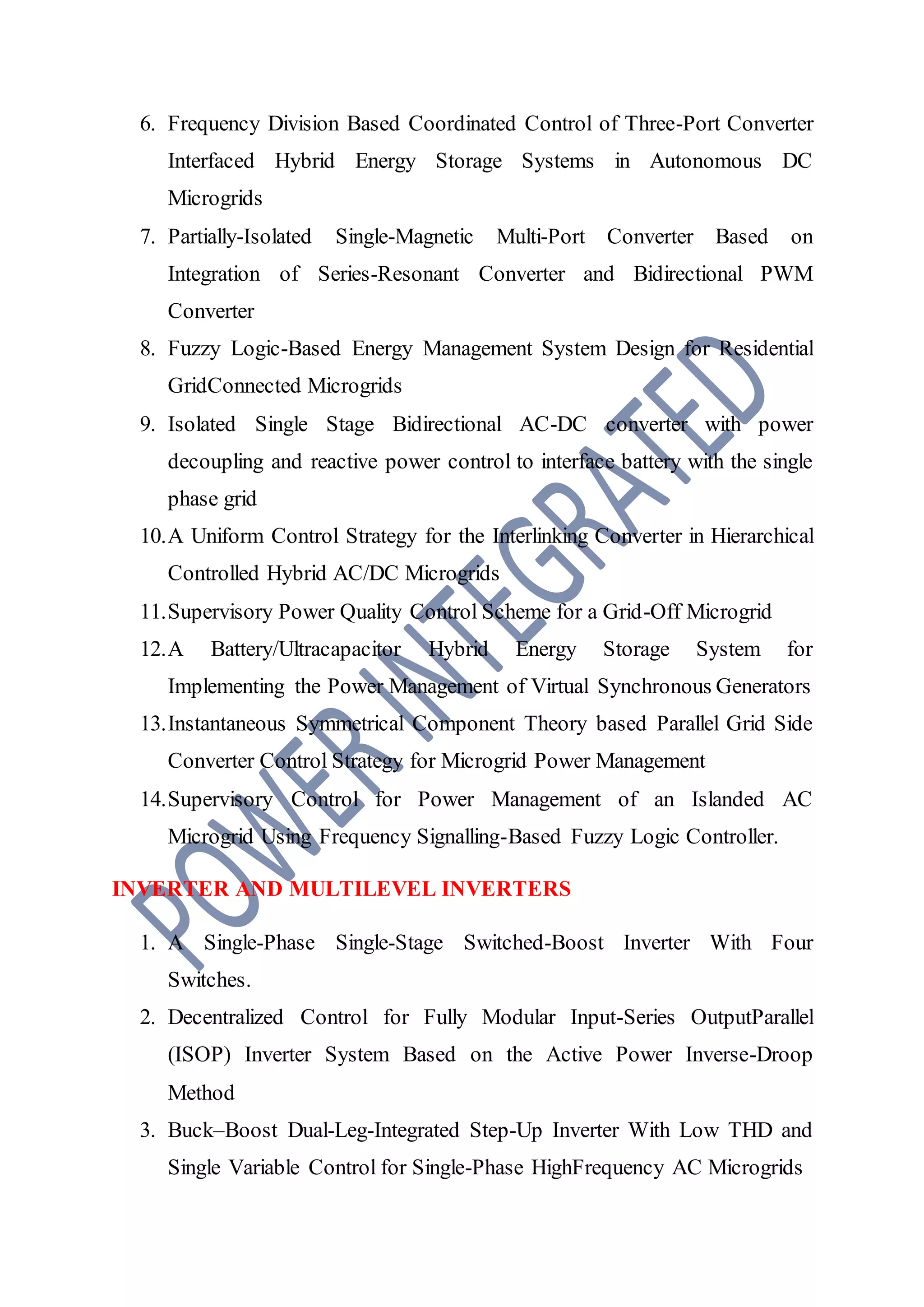 Ieee 2018 2019 new power electronics titles | DOCX