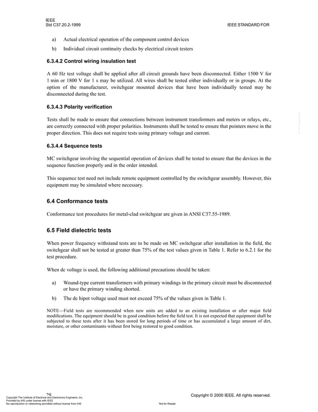 Ieee 20 std_20c37.20.2-1999 | PDF