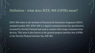 Ieee 488 by imran | PPTX