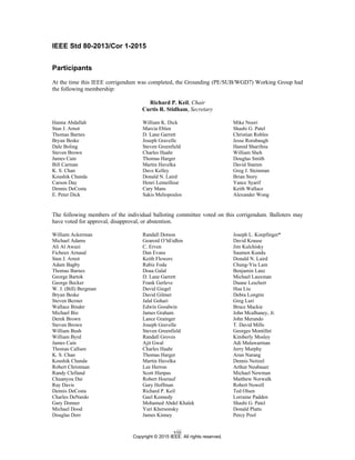 Ieee 80 20 | PDF