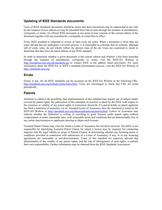 Ieee 80 20 | PDF