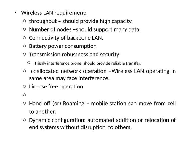 ieee802-11.pptx wireless lan IEEE 802 11 | PPTX | Computer Networking | Computing