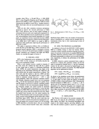Ieee 802.11 distributed coordination function with exponential increase exponential decrease ...