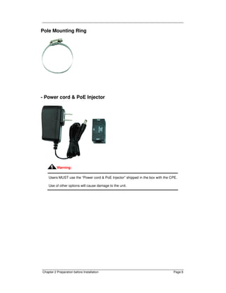 Manual CPE QUICK INSTALL GUIDE | PDF