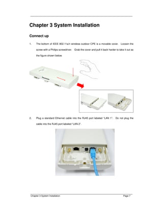 Manual CPE QUICK INSTALL GUIDE | PDF