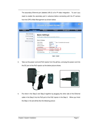 Manual CPE QUICK INSTALL GUIDE | PDF