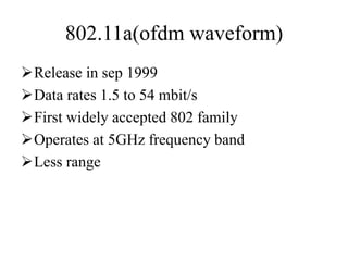 wireless network IEEE 802.11