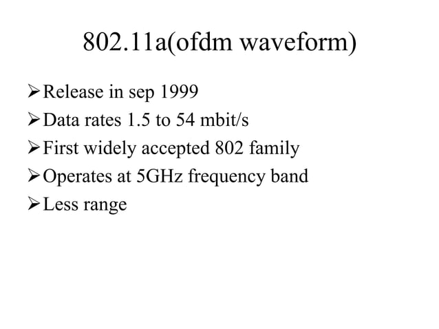 wireless network IEEE 802.11