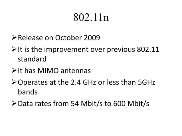 wireless network IEEE 802.11