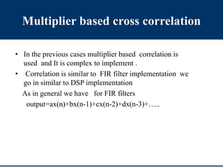Low power correlation for IEEE 802.16 OFDM synchronisation using FPGA | PPT