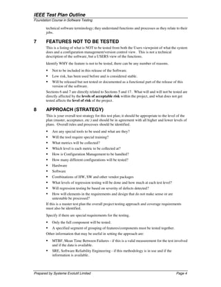 Ieee829mtp | PDF | Operating Systems | Computer Software and Applications