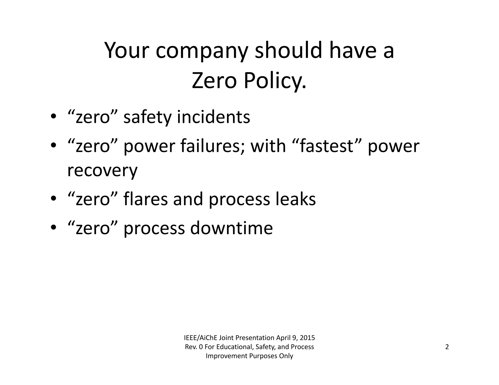 Electrical master plan for chemical engineers and managers | PDF