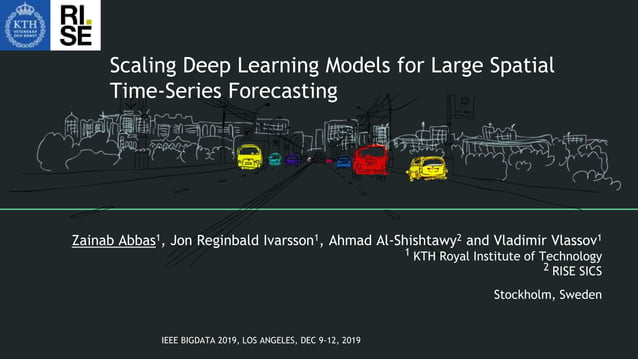 Scaling Deep Learning Models for Large Spatial Time-Series Forecasting | PPT