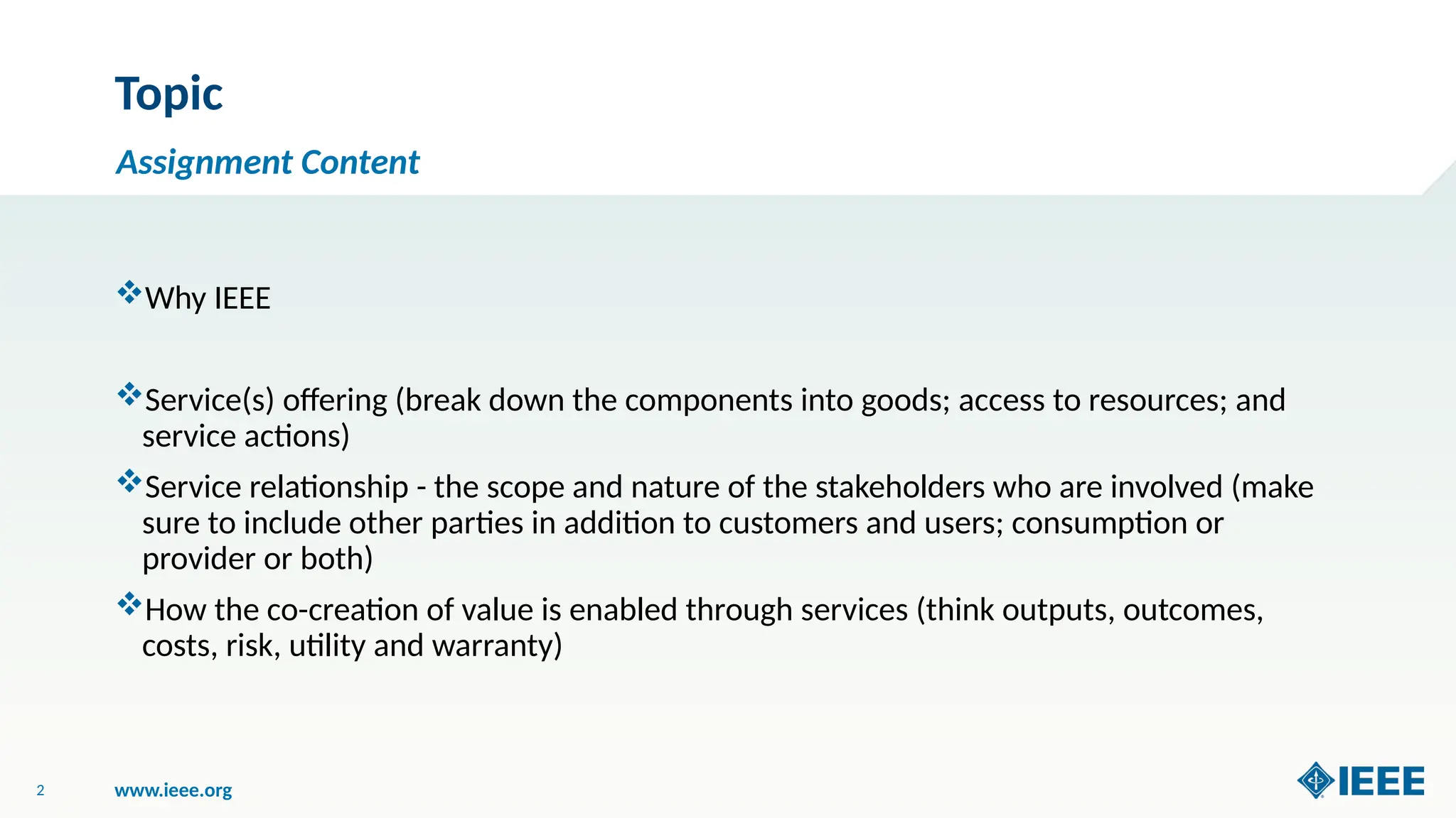 What is IEEE and understanding the IEEE. | PPTX