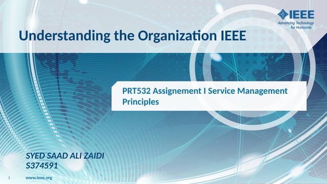 What is IEEE and understanding the IEEE. | PPTX | Non-Profit Organizations | Industries