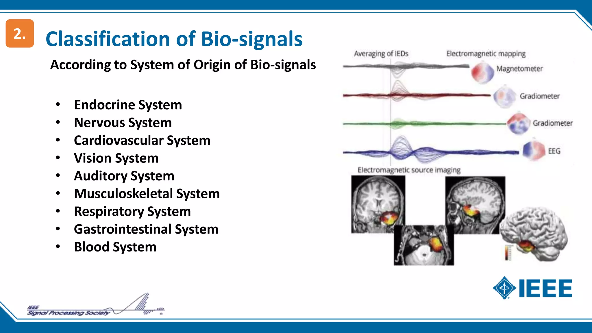 Biomedical Signal Processing / Biomedical Signals/ Bio-signals/ Bio-signals Classification | PPTX