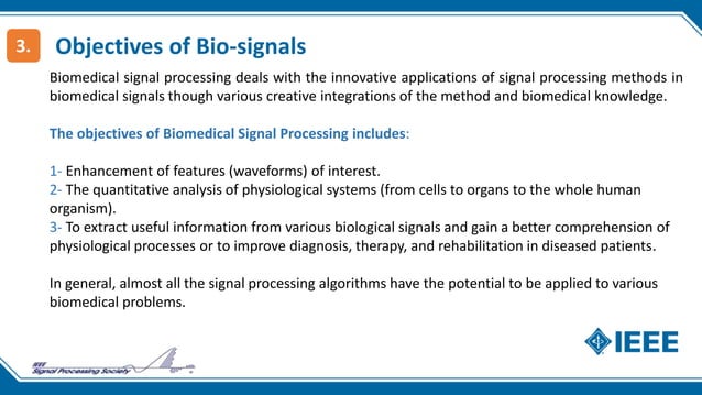 Biomedical Signal Processing / Biomedical Signals/ Bio-signals/ Bio ...